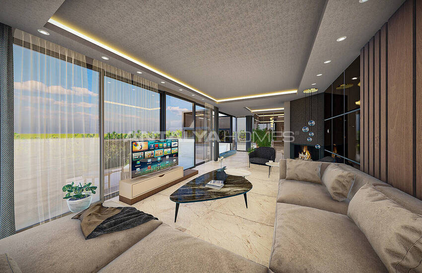 High Privacy House with Pool and Rich Amenities in Antalya Kalkan