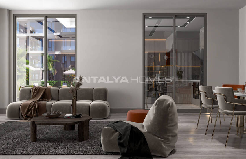 Houses with Spacious Gardens in Elite Area in Antalya Altintas