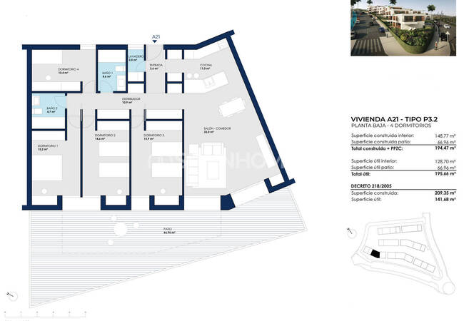 Open-Plan Energy-Efficient Flats in Estepona Spain